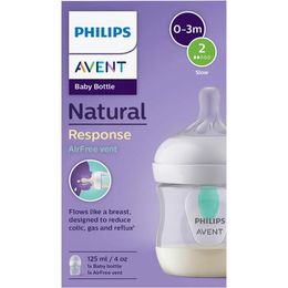 Babyflasche Natural Response weiß, von Geburt an, 125 ml Philips Avent