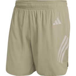 Adidas adi365 Laufshorts Herren - beige - Gr. S - Polyester