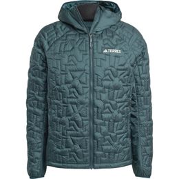 Adidas Xperior Steppjacke Herren - gr&uuml;n - Gr. M - Polyamid