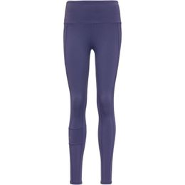 Venice Beach Camy Tights Damen - blau - Gr. S - Polyamid/Elastan