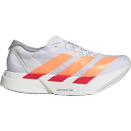 Adidas Adizero Adios Pro 4 Laufschuhe Damen - wei&szlig; - Gr. 40 2/3 - Synthetik