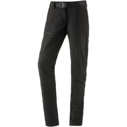 Maier Sports Inara Slim Wanderhose Damen - schwarz - Gr. 18 - Polyamid/Elastan