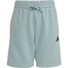 Adidas Shorts Jungen - gr&uuml;n - Gr. 140 - Baumwolle/Polyester