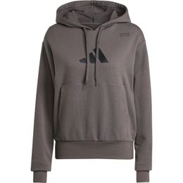 Adidas Tr Cat Hoodie Herren - grau - Gr. L - Baumwolle/Polyester
