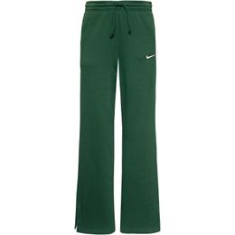 Nike W Nsw Phnx Flc Hr Pant Wide 2 Sweathose Damen - gr&uuml;n - Gr. M - Baumwolle/Polyester