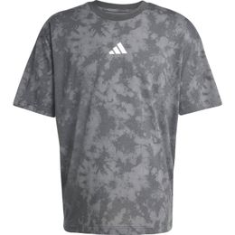 Adidas Fun Funktionsshirt Herren - schwarz - Gr. L - Polyester/Baumwolle