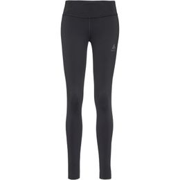 Odlo Essential Warm Lauftights Damen - schwarz - Gr. XL - Polyester/Elastan