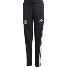 Adidas Dfb Kids Pnt Trainingshose Kinder - schwarz - Gr. 140 - Baumwolle/Polyester/Viskose