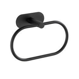 Wenko Handtuchring 'Orea' Edelstahl schwarz 20,5 x 12,5 x 7,5 cm