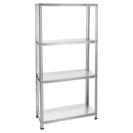 toom Metallregal 150 x 75 x 30 cm 4 B&ouml;den &agrave; 60 kg