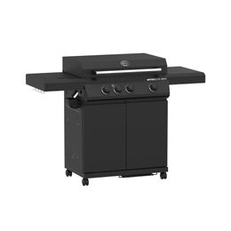 Rösle Gasgrill 'BBQ Plancha Artiso G3-PL Nero' schwarz 139,5 x 59,2 x 101,9 cm