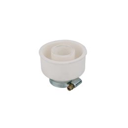 Kirchhoff WC-Verbinder mit Schlauchklemme 3 x 48 mm