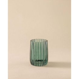 Cosmic Lido Stand-Zahnb&uuml;rstenhalter WJC213A0051420 75 x 75 x 100 mm, Glas, smoke green