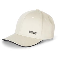 Gro&szlig;e Gr&ouml;&szlig;en BOSS Cap mit Logo-Print Farbe beige Gr&ouml;&szlig;e: One Size