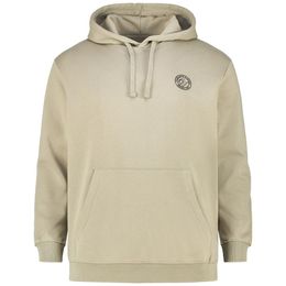 Jack & Jones Gro&szlig;e Gr&ouml;&szlig;en Jack&Jones Hoodie mit Label-Print Farbe oliv Gr&ouml;&szlig;e: 5XL
