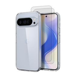 H&uuml;lle Pixel 10 Pro XL und 2 schutzfolien - TPU - Transparent
