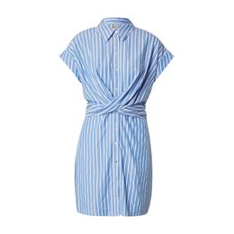 Molly Bracken Kleid Damen Gr&ouml;&szlig;e 36 hellblau / wei&szlig; Winterkleid