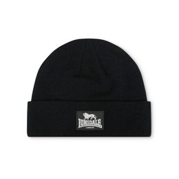 Beanie Lonsdale "DALSTON", Herren, schwarz, Obermaterial: 100% Polyacryl, Mützen Beanie