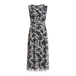 Swing Kleid Damen Gr&ouml;&szlig;e 36 marine / grau Winterkleid