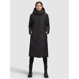 Khujo Damen Steppmantel "SONJE6"schwarz, Gr. S, unifarben, 100% Polyester, M&auml;ntel