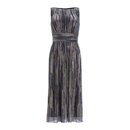 Swing Kleid Damen Gr&ouml;&szlig;e 44 marine / gold