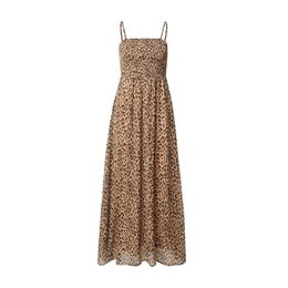 Only Kleid 'ONLElena Vikki' Damen Gr&ouml;&szlig;e 42 beige / brokat / schwarz Winterkleid