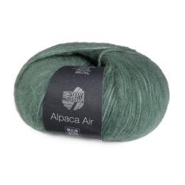 Alpaca Air II von Lana Grossa, Graugr&uuml;n, aus Alpaka