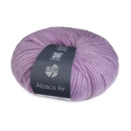 Alpaca Air II von Lana Grossa, Lila, aus Alpaka