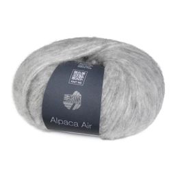 Alpaca Air II von Lana Grossa, Hellgrau, aus Alpaka