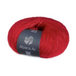 Alpaca Air II von Lana Grossa, Rot, aus Alpaka