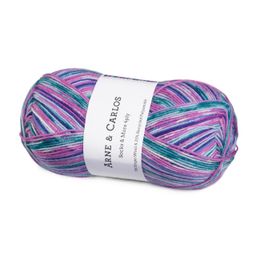 Kremke Soul Wool Sockenwolle ARNE & CARLOS Socks & More 4-fach von Kremke Soul Wool, Star night color, aus Schurwolle