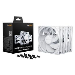 be quiet! Pure Wings 3 120mm PWM Reverse White 3-Pack