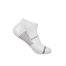 Wrightsock Coolmesh II Quarter Low Bekleidung Unisex wei&szlig;