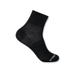 Wrightsock Coolmesh II Quarter Bekleidung Unisex schwarz