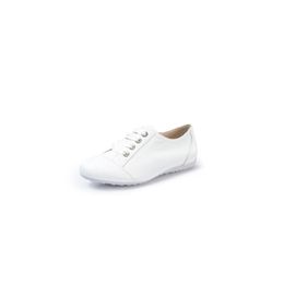 Semler - Schn&uuml;rer, weiss, Gr. 35 - Leder