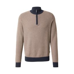 Bugatti Pullover Herren Gr&ouml;&szlig;e M marine / orange / wei&szlig;