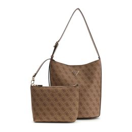 Guess Schultertasche 'Meridian II' Damen Gr&ouml;&szlig;e One Size braun / cappuccino