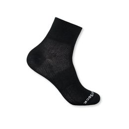 Wrightsock Coolmesh II Quarter Bekleidung Unisex schwarz XL