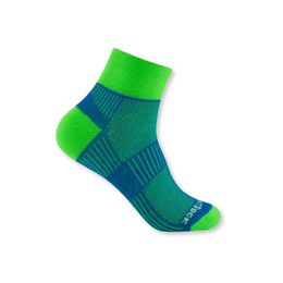 Wrightsock Coolmesh II Quarter Bekleidung Unisex gr&uuml;n M