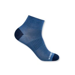 Wrightsock Coolmesh II Quarter Bekleidung Unisex blau S