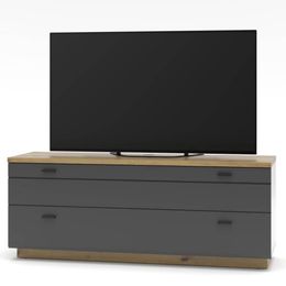 Pharao24.de TV Board Fernsehschrank 150 cm breit melaminbeschichtet
