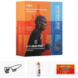 Aftershokz Shokz Open Run Pro 2 Marathonbox Kopfh&ouml;rer - Gr&ouml;&szlig;e Einheitsgr&ouml;&szlig;e - schwarz