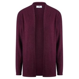 Peter Hahn - Strickjacke Modell Caro aus Seide und Kaschmir, lila, Gr. 46 / L - Seide