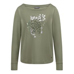 Basler - Sweatshirt mit U-Boot-Ausschnitt, gr&uuml;n, Gr. 40 / M