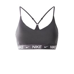 Nike Sport-BH 'INDY' Damen Gr&ouml;&szlig;e XS grau / wei&szlig;