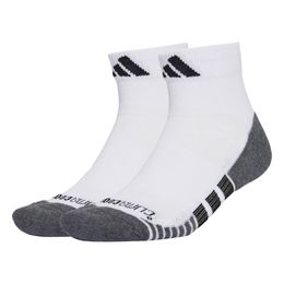 adidas Performance Sportsocken 'Performance CLIMACOOL Cushioned Quarter 3-Pack' Herren Gr&ouml;&szlig;e 34/36 graumeliert / schwarz / wei&szlig;