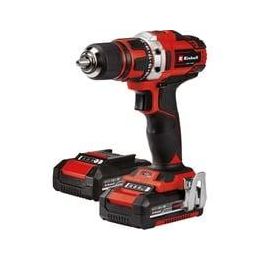 Einhell Power X-Change Akku-Bohrschrauber TE-CD 18/40-1 Li, 18Volt rot/schwarz, 2x Li-Ion-Akku 1,5Ah, im Koffer
