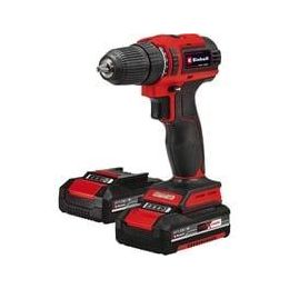 Einhell Power X-Change Akku-Bohrschrauber TE-CD 18/40 Li BL, 18Volt rot/schwarz, 2x Li-Ion-Akku 2,0Ah, im Koffer