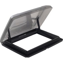 MPK VisionStar L Dachhaube mit Rauchglas Doppelverglasung / Ausschnittma&szlig; 700 x 500 mm schwarz ohne LED Beleuchtung - Dachhauben