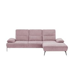 switch Ecksofa Cesar rosa/pink Ma&szlig;e (cm): B: 288 H: 102 T: 183.0 Sofas > Sofas nach Material > Stoffsofas &raquo; Sofa DE